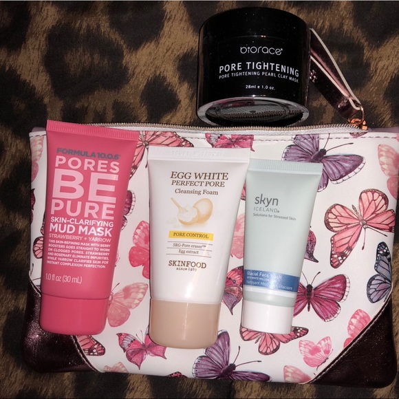 ipsy | Other | 4 Assorted Facials Mask With Butterfly Bag | Poshmark